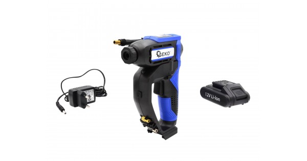 Акумулаторен компресор Geko G80652 12V, 1.5 Ah, 150 PSI