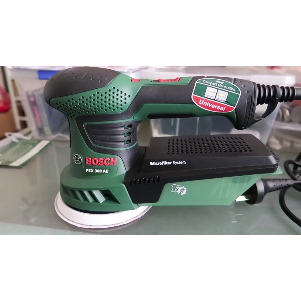 Ексцентършлайф Bosch PEX 300 AE, 270 W, 125 мм