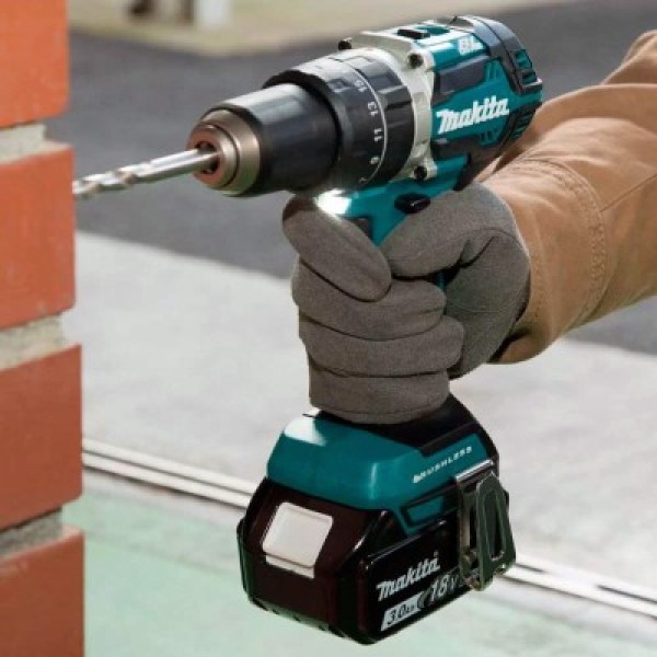 Акумулаторен безчетков ударен винтоверт Makita DHP484RFE, 18 V, 54 Nm ...