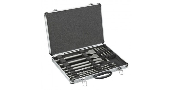 STANLEY Комплект шило, секач, лопатки и свредла за бетон 15 броя SDS ...